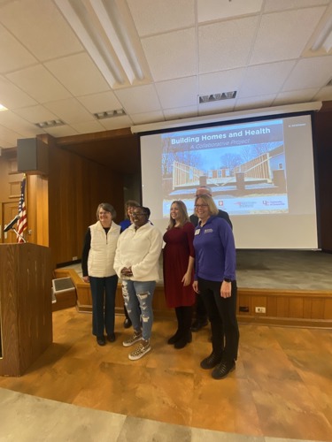 USI helps celebrate raising of second Building Homes and Health home ...