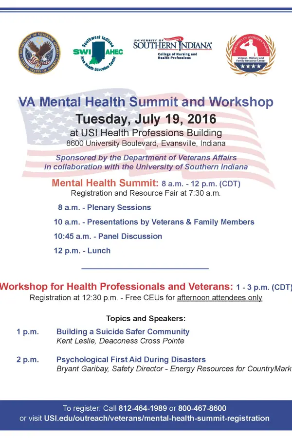 USI, SWI-AHEC and Department of Veterans Affairs collaborate on annual ...