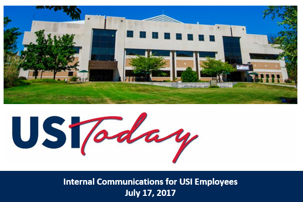 USI Today, official employee communication channel, moving to three ...