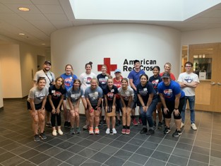 Students give back during Service Saturday at the American Red Cross ...