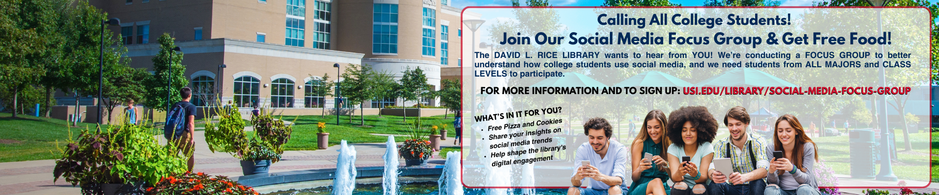 David L. Rice Library - University of Southern Indiana